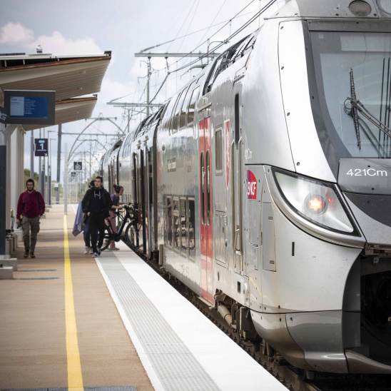 Ouverture de la halte TER de Talence-Médoquine